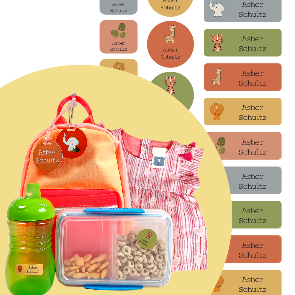 Big Bundle Daycare Labels Combo Pack - Preset – InchBug