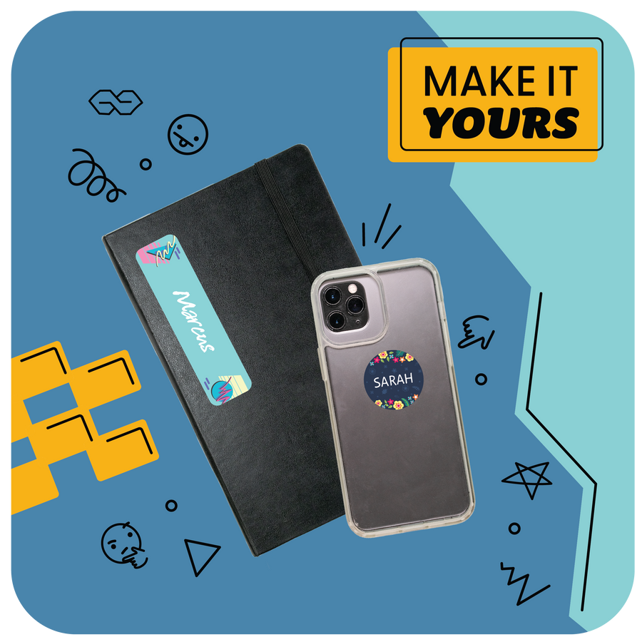 Offering Personalized Orbit Labels & Daycare Name Labels For Kids – InchBug